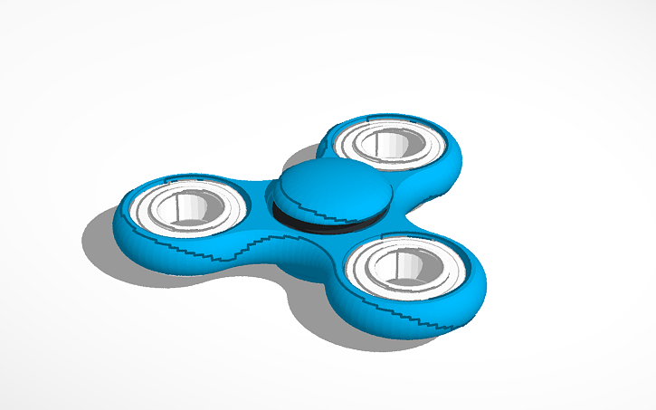3D design spinner - Tinkercad