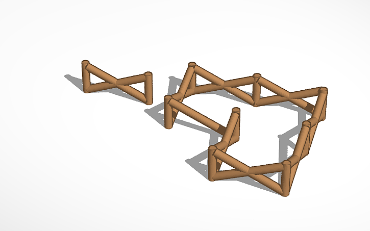 3D design fence - Tinkercad