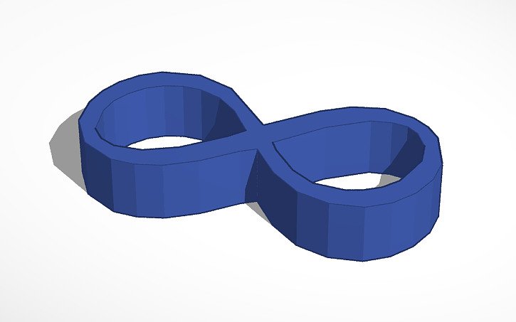 3D design infinity - Tinkercad