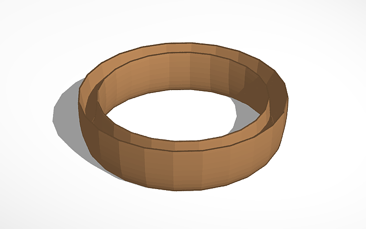 3D design EDF intake - Tinkercad