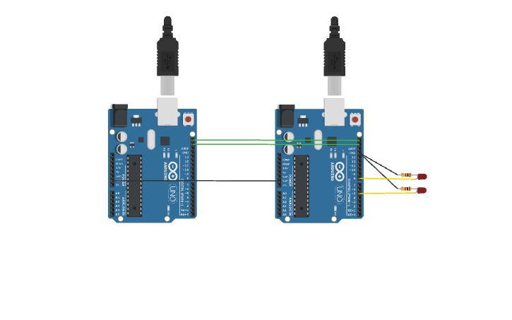 Circuit design Embedded Network - Example 1 - Tinkercad