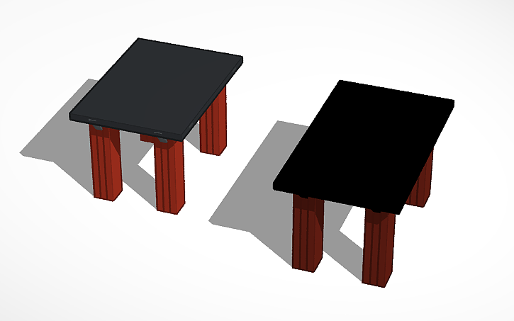 3D design Coffee table | Tinkercad