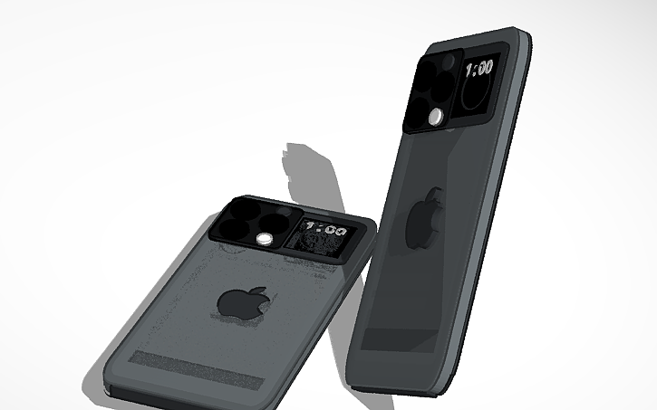 3D design iPhone 13 pro s - Tinkercad