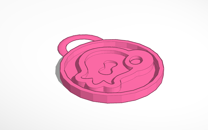 3D design Marina Keychain - Tinkercad