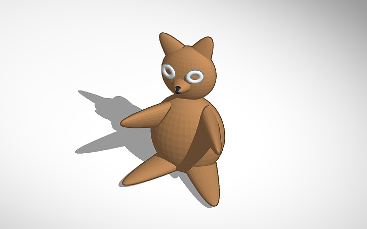 3D design Teddy Bear | Tinkercad