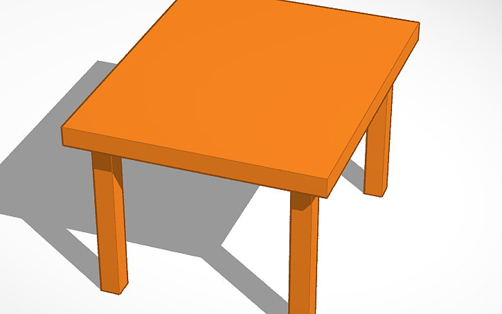 3D design Base Table | Tinkercad