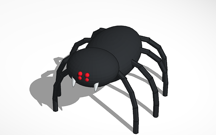 3D design Spider - Tinkercad