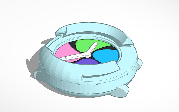 3D design Yo-kai watch model u :part 3 - Tinkercad
