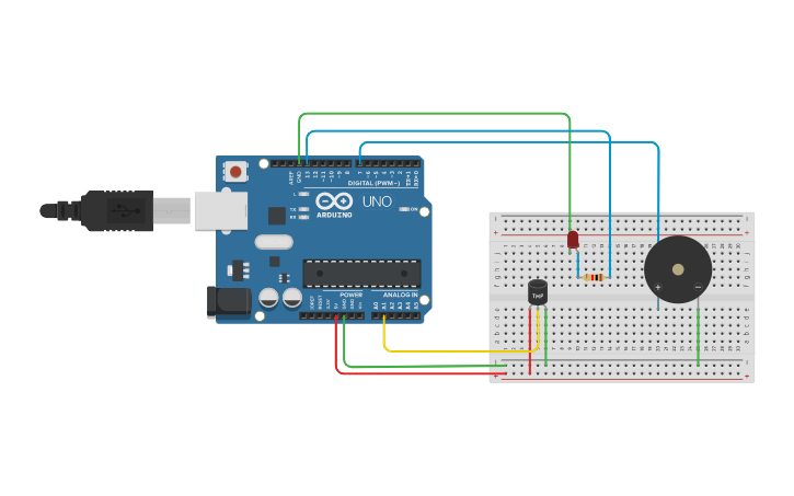 Circuit design arduino - Tinkercad