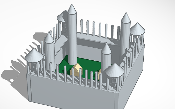 3D design Castle | Tinkercad