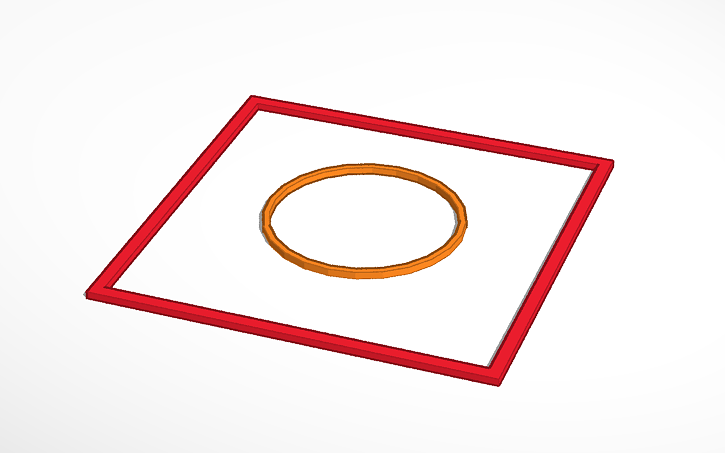 3D design TEST BED - Tinkercad