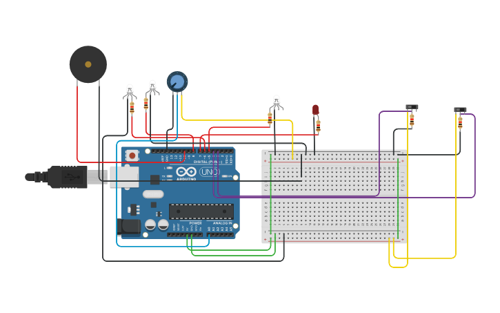 Circuit design Smart Power Window | Tinkercad