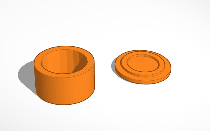 3d Design Mini Jar Tinkercad