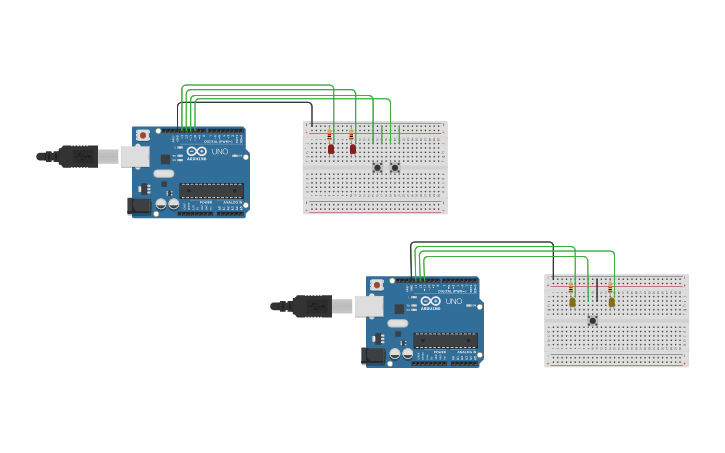 Circuit Design Pulsador Tinkercad