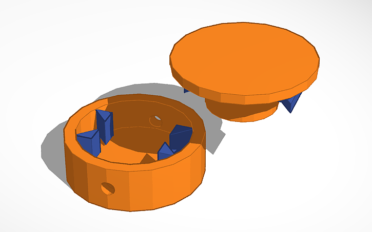3d Design Button Tinkercad