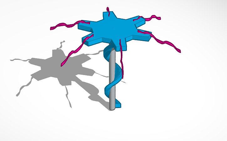 3D design Spirit Stick | Tinkercad