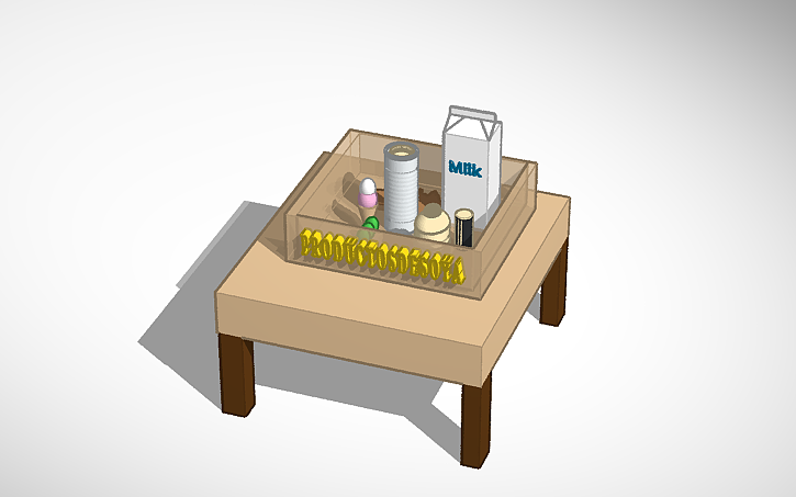 3D design Proyecto integrador - productos de soya | Tinkercad