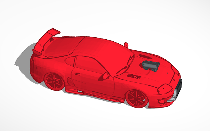 3D design better suu supercharge supra - Tinkercad