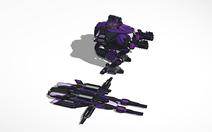 3D design Transformer Mech | Tinkercad