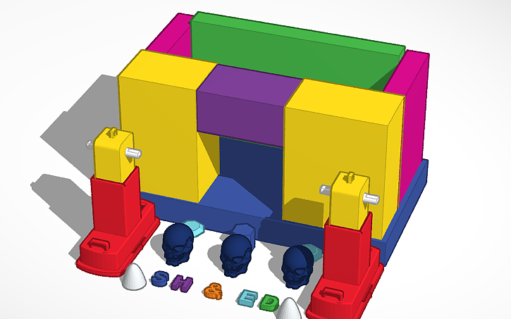 3D design A Online Model Of A Garden Shed!!! | Tinkercad