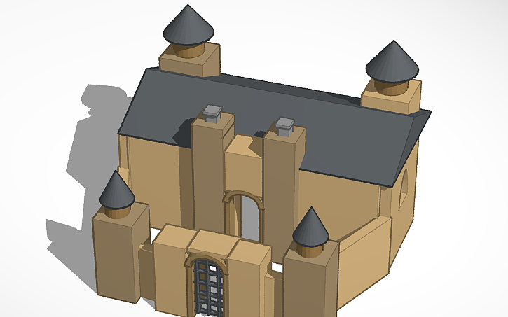 3D design mansion | Tinkercad