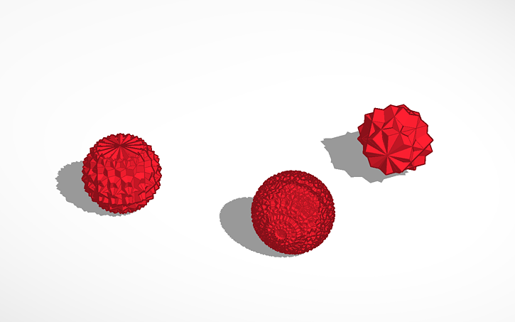 3d Design Cube Balls Tinkercad