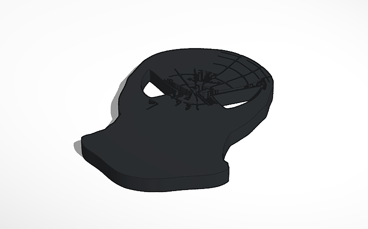 3D design spider-man - Tinkercad
