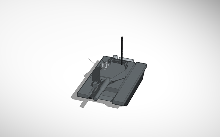 3D design HTWM Invader - Tinkercad