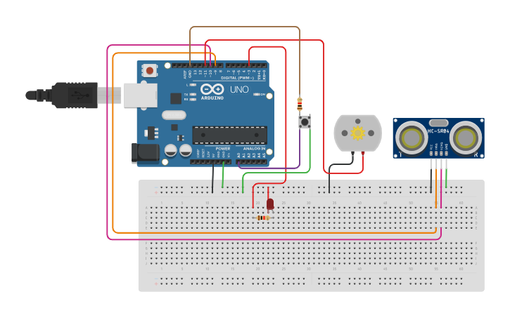 Circuit design TUGAS DOSBIM SISTEM TERTANAM - Tinkercad Circuit design TUGAS DOSBIM SISTEM TERTANAM - Tinkercad
