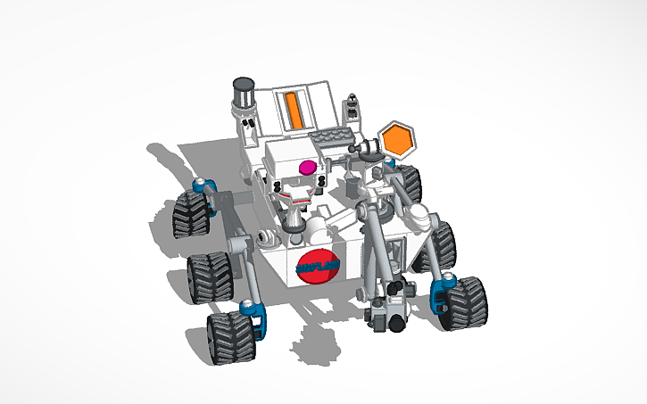 3D design MARS Rover | Tinkercad