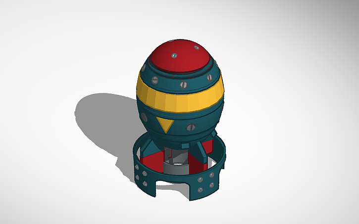 3D design Mini Nuke - Tinkercad