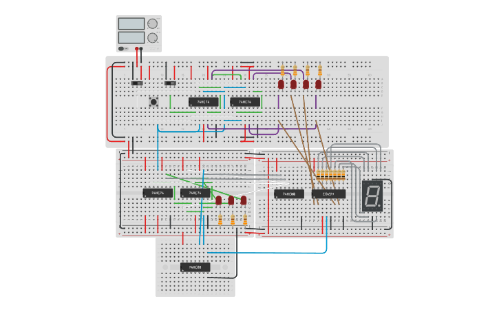 Circuit design Lab 15-3 - Tinkercad