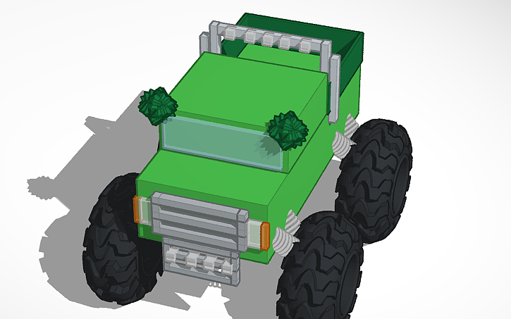 3D design Monster Truck | Tinkercad