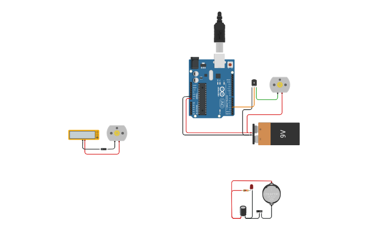 Circuit design practica 3 - Tinkercad