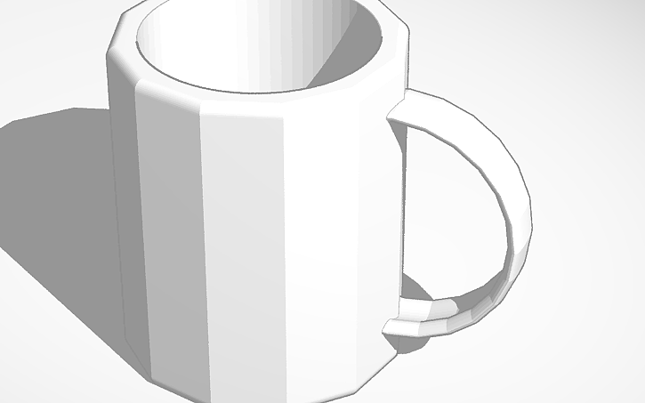 3D design mug - Tinkercad