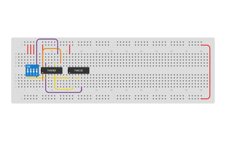 Circuit design PARAMI MIKE ANTHONY -NOR-OR-(D) - Tinkercad