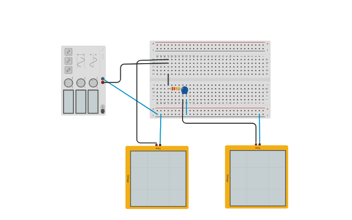 Circuit Design Ejemplo Filtro Pasa Baja Tinkercad