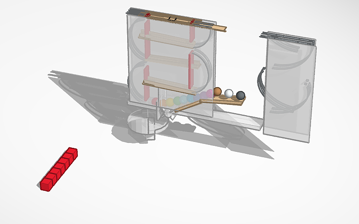3D design Copy of Sim Lab Marble Climbing Machine. - Tinkercad