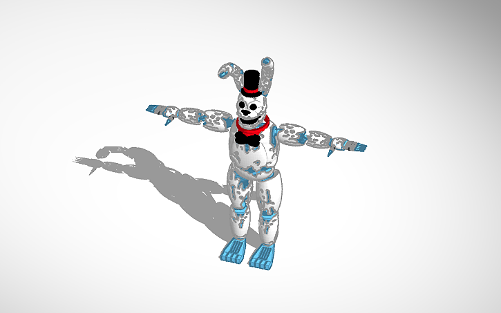 3D design snow terror - Tinkercad