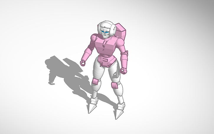 3D design transformers: arcee (realistic bumblebee movie vers) - Tinkercad