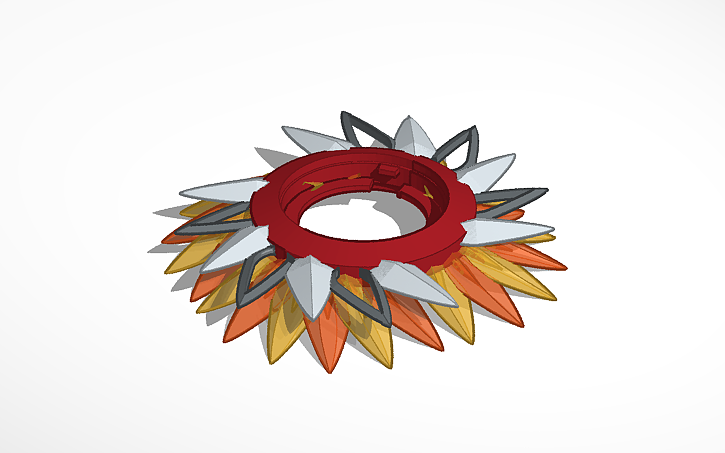 3D design Feather Disc- Phoenix | Tinkercad