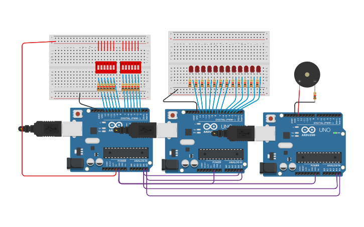 Circuit design i2c croc - Tinkercad