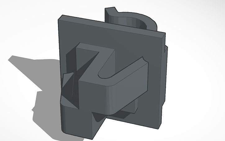 3D design Toyota MR2 SW20 engine lid rod clip | Tinkercad