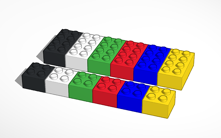 3D design LEGO Block - Tinkercad