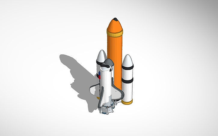 3D design Space shuttle NASA | Tinkercad
