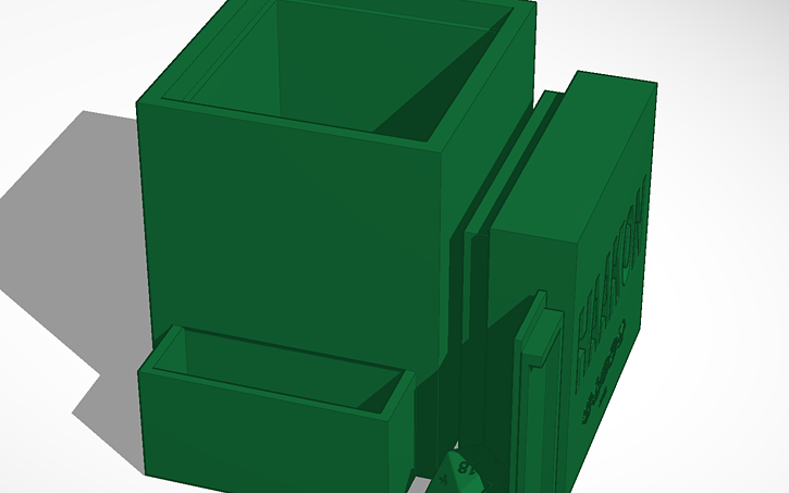 3D design Haakon-Deck Box With Die Drawer and Die | Tinkercad