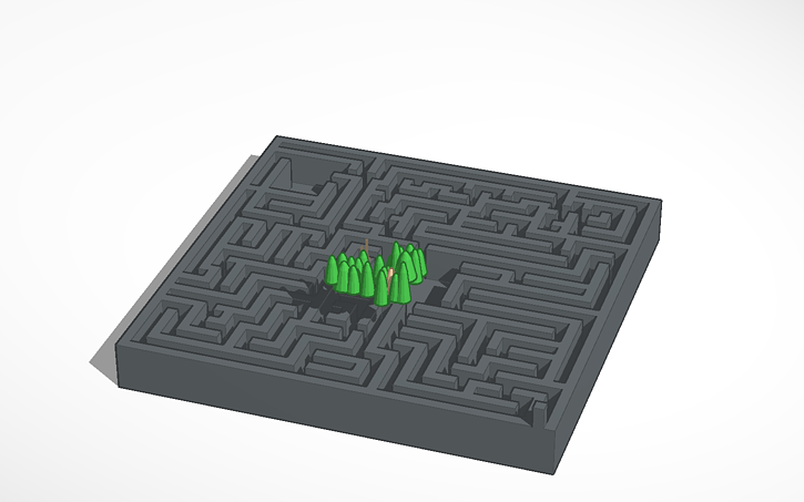 3D design maze of maze runner | Tinkercad
