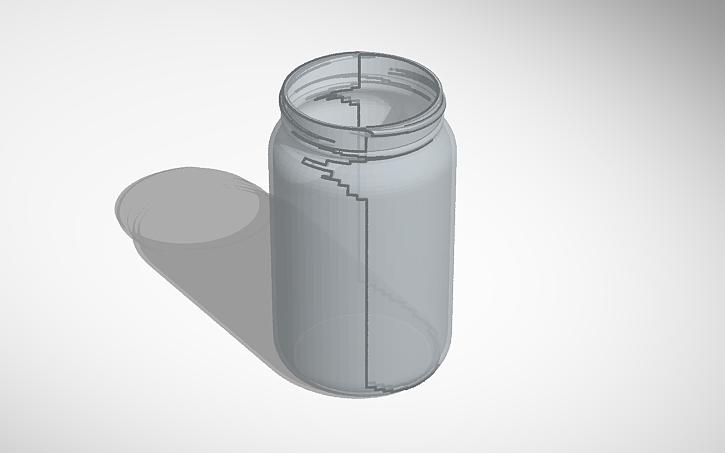 3D design jar - Tinkercad