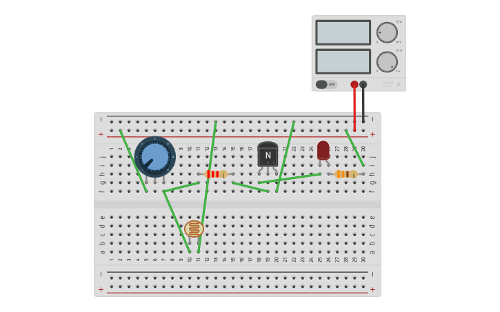 Circuit design Laboratorio | Tinkercad