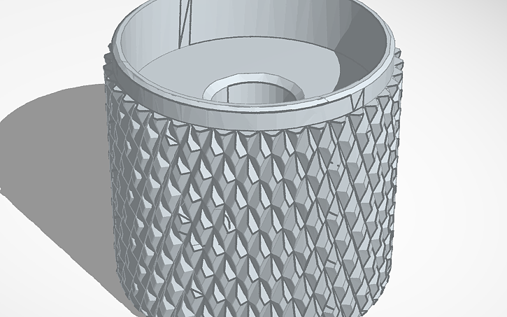3D design p-bass-knob - Tinkercad